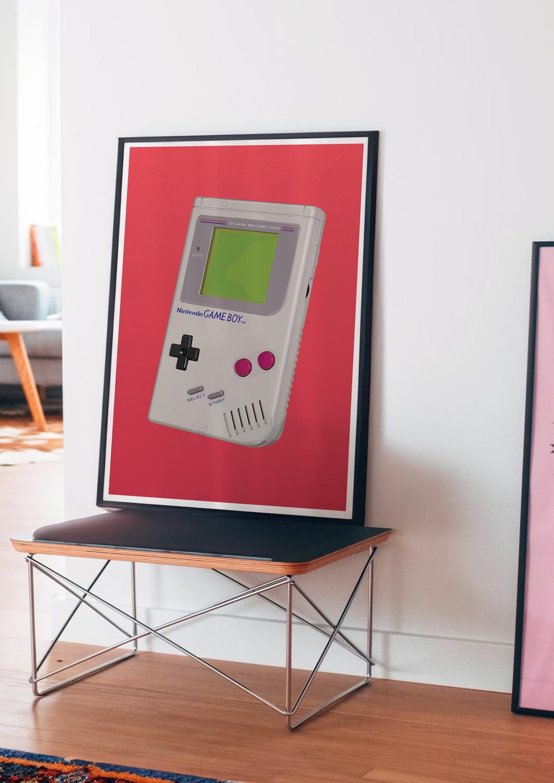 Retro Game Console Controller Art Print: Gamer Room Decor (digital ...