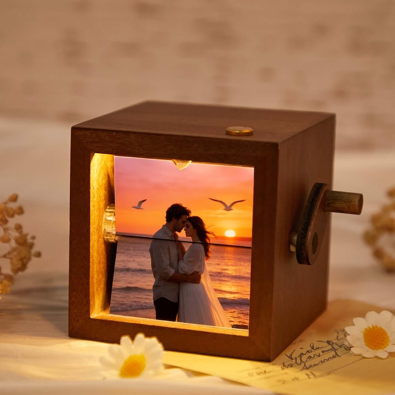 Custom Flip Book Frame Animation Machine, Custom Wooden Photo Book ...