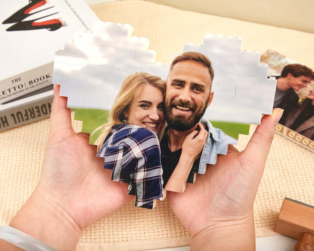 Personalized Photo Block Puzzle, Valentine's Day Gifts, Multi-shape ...