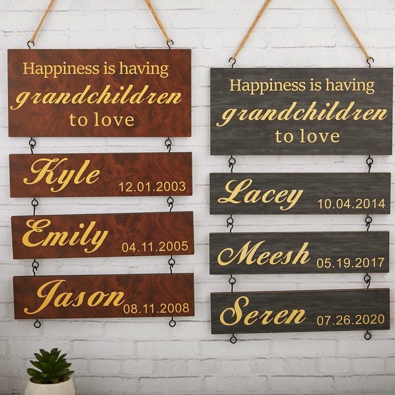 Grandparents Signs - Etsy