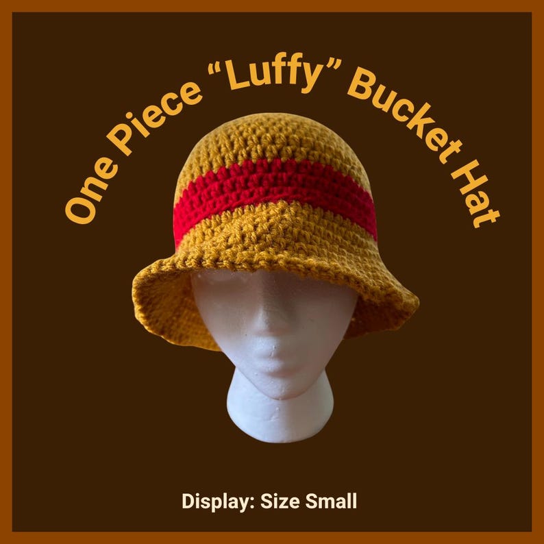 One Piece luffy Bucket Hat - Etsy