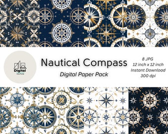 Compass Pattern - Etsy