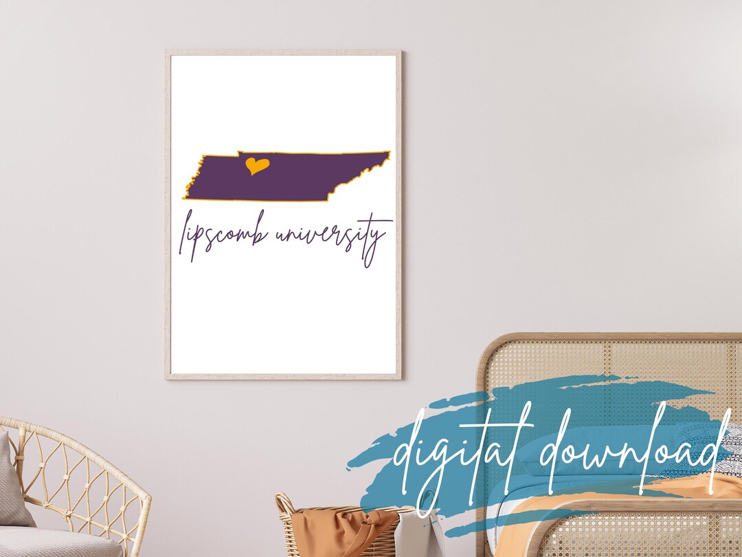 Lipscomb University Prints Dorm Wall Art - Etsy