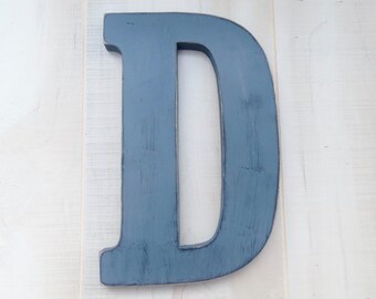 Wood letter d | Etsy