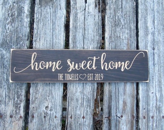 New home sign | Etsy