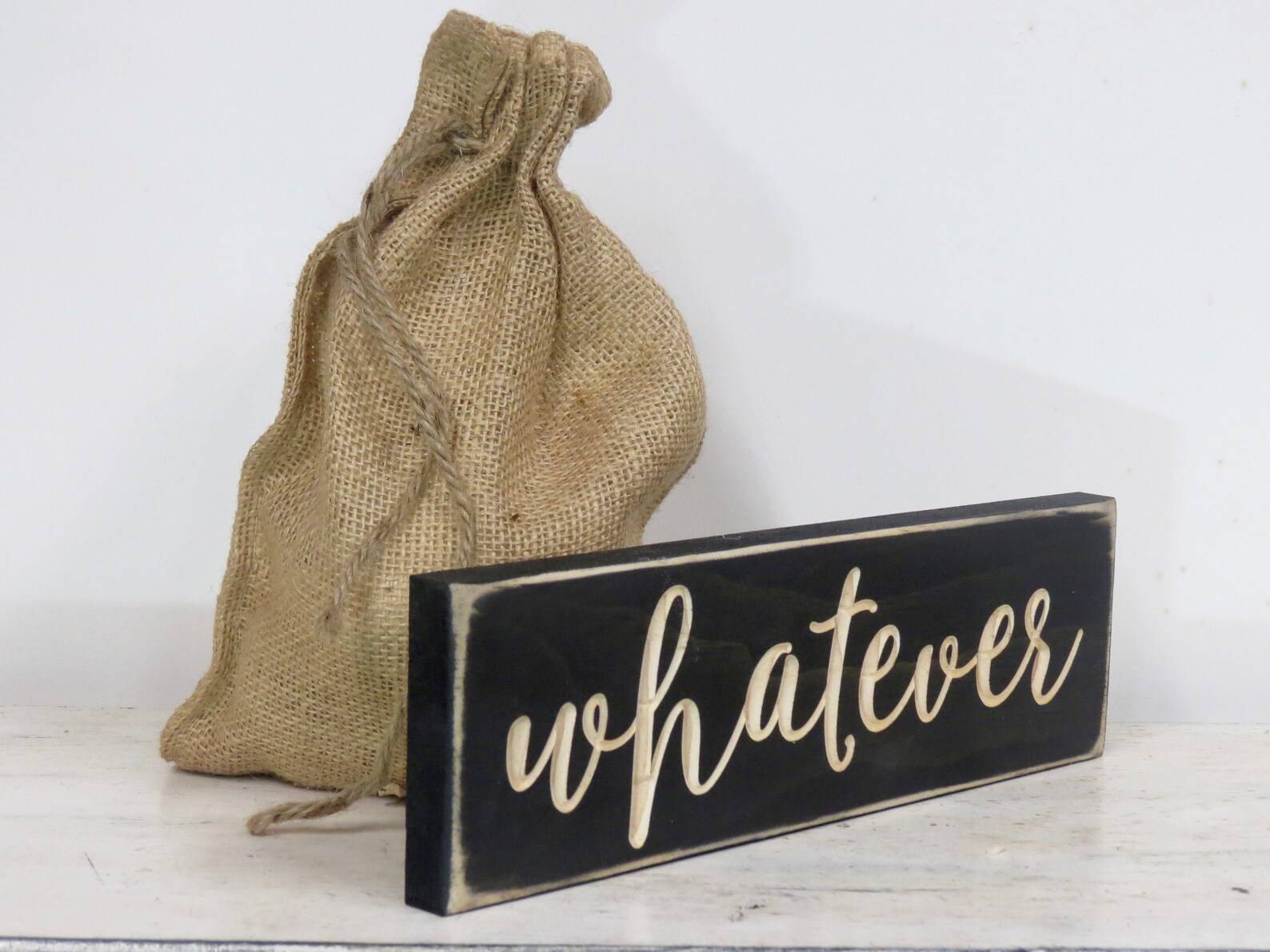 Whatever Sign Wood Sign Home Decor Wooden Sign Signwall - Etsy