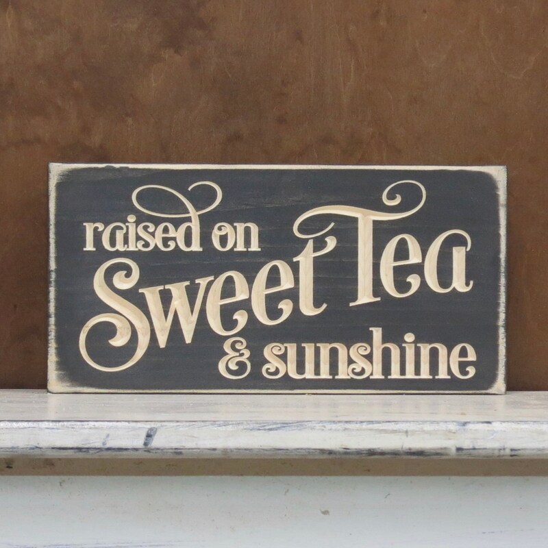 Sweet Tea Sign - Etsy