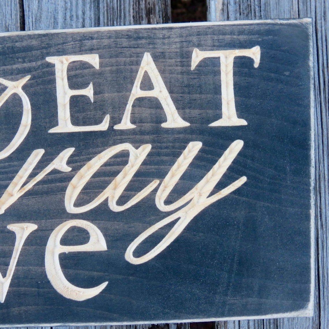 Eat Pray Love Sign Eat Pray Love Kitchen Decor Kitchen - Etsy