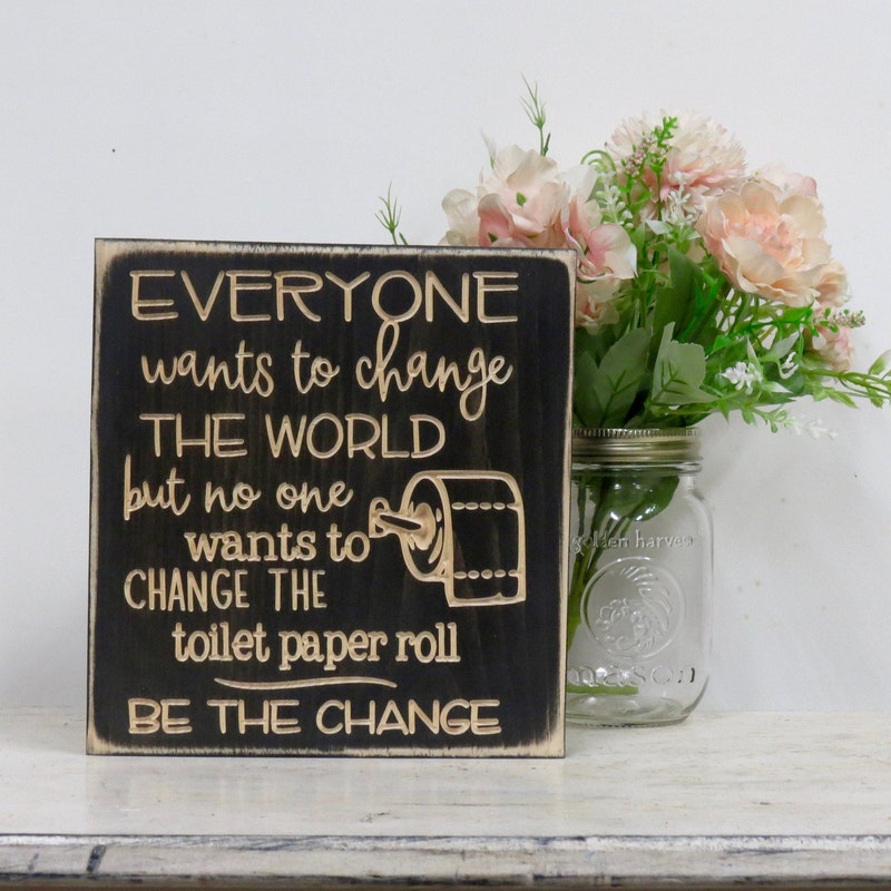 Everyone Poops Toilet Paper Holder - Etsy