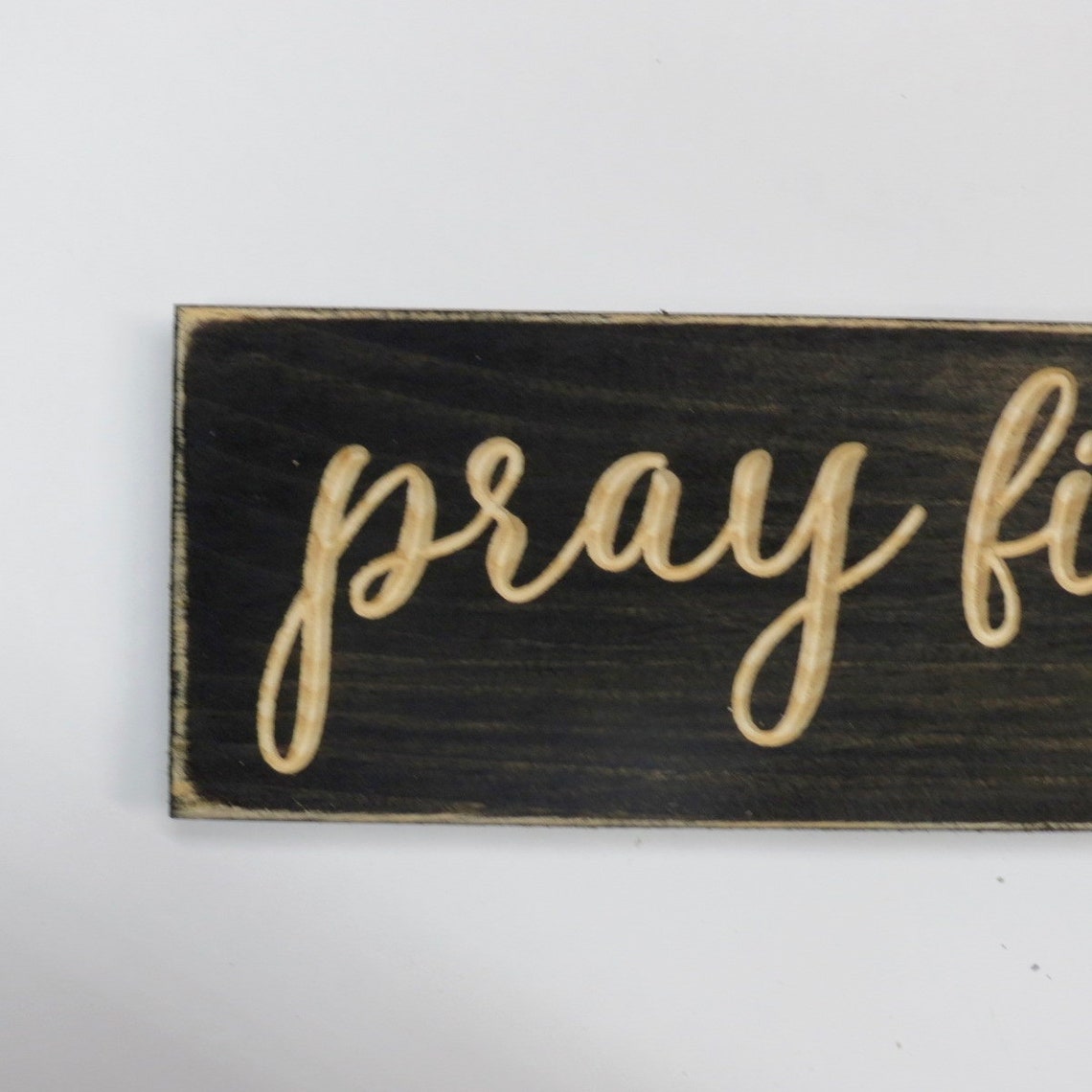 Pray Signpraywood Signhome Decorfarmhouse Decorchristian | Etsy