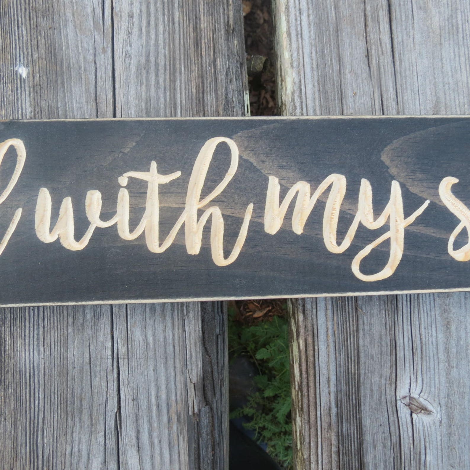 It is Well With My Soul Sign It is Well Wood Sign Well With | Etsy