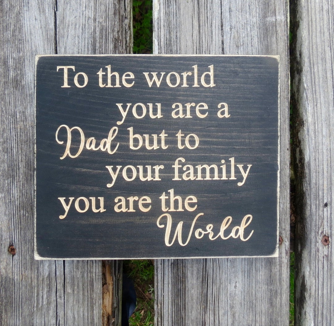 Dad Sign,gift for Dad,father's Day Gift,fathers Day Gift,dad Sign ...