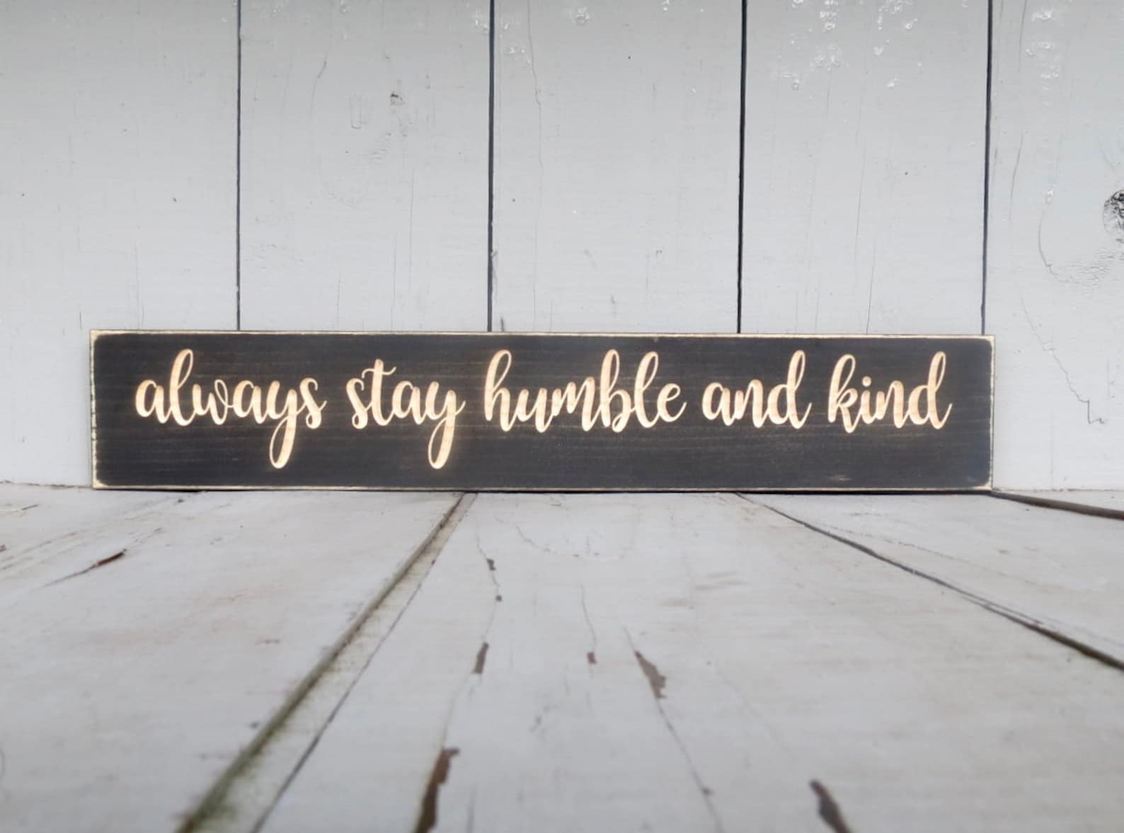Humble and Kind Sign Always Stay Humble Humble and Kind | Etsy