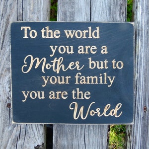 Mother Sign,gift for Mom,mother's Day Gift,mothers Day Gift,mom Sign ...