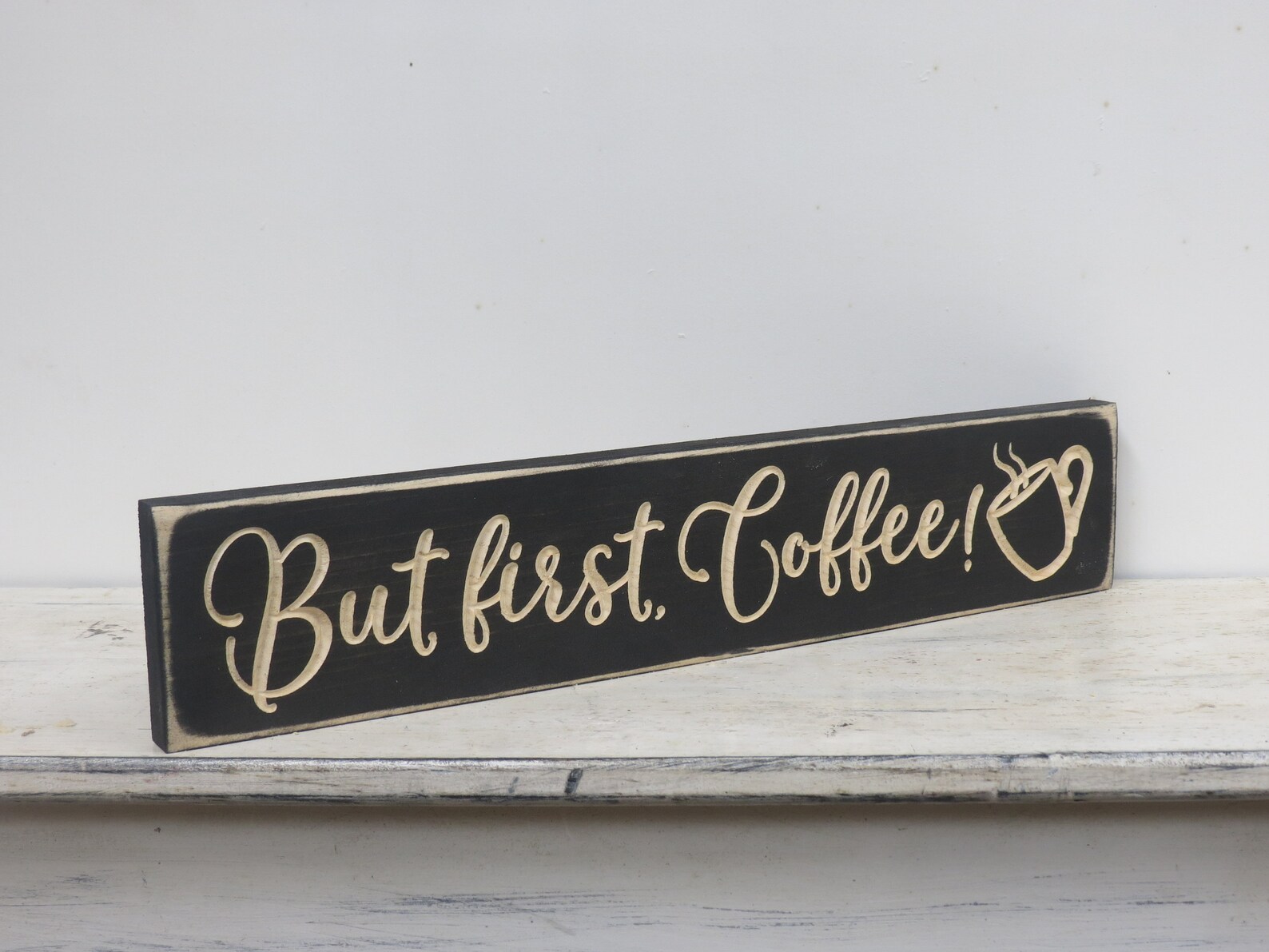 But First Coffee Sign Coffee Sign Kitchen Wall Decor Coffee - Etsy