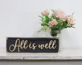 It is Well Wall Art - Etsy