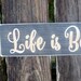 Life is Beautiful Sign, Life is Beautiful, Wood Sign, Home Decor ...
