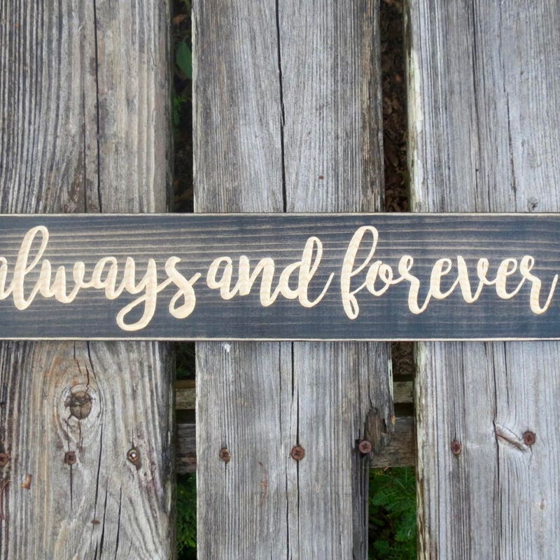 Forever Sign - Etsy