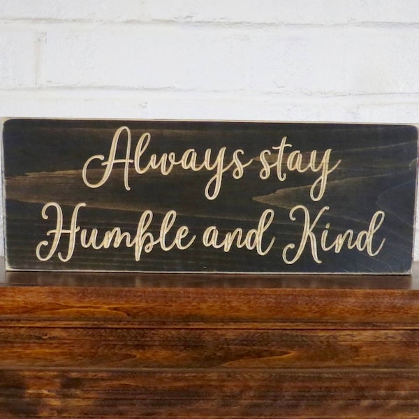 Stay Humble Decal - Etsy