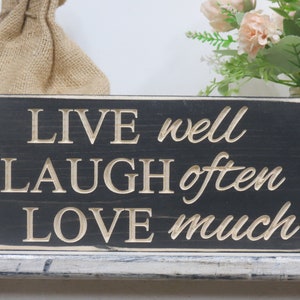 Live Laugh Love Sign,live Laugh Love,home Decor,love Sign,wall Decor ...