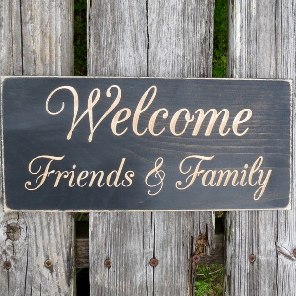 Friends Wood Sign - Etsy