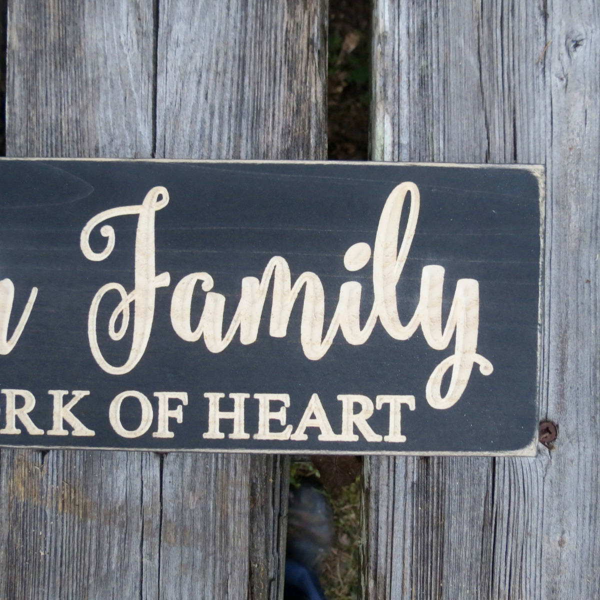 Our Family Signfamily Signfamily Signhome Decorwood - Etsy