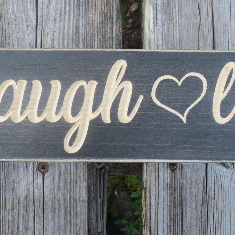 Live Laugh Love Sign Live Laugh Love Home Decorlove Sign | Etsy