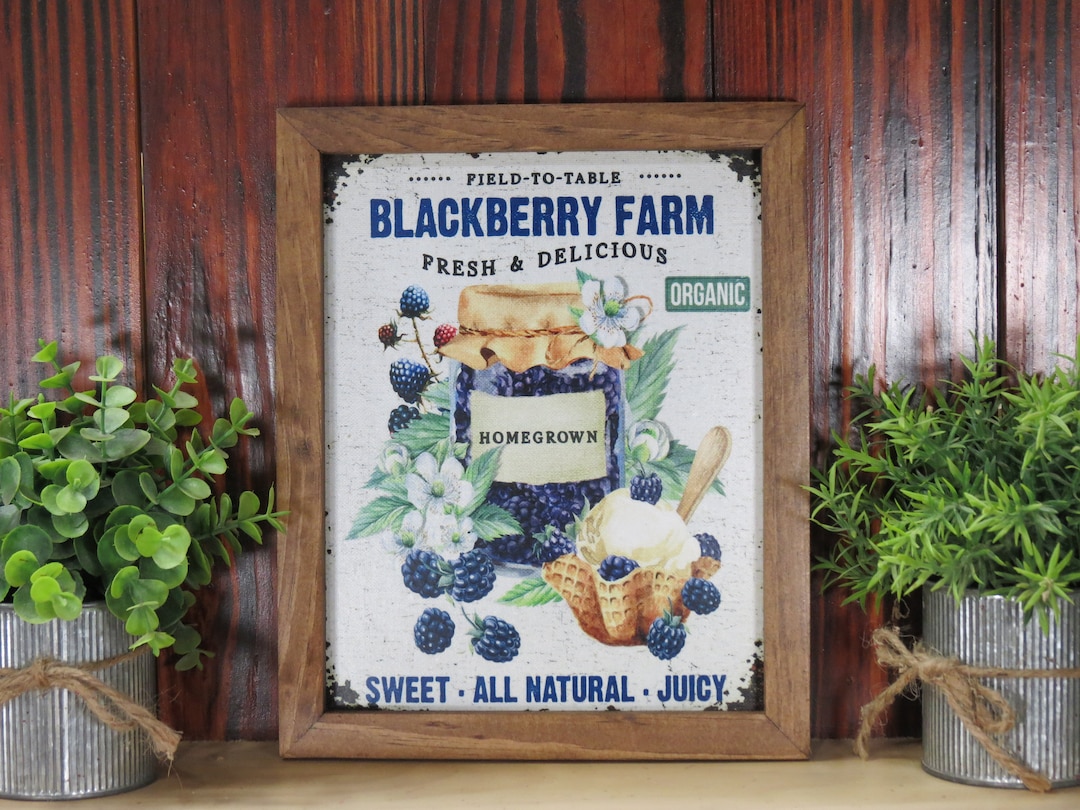 Blackberry Farm Wall Decor - Etsy