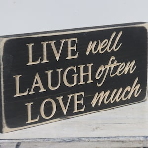 Live Laugh Love Sign,live Laugh Love,home Decor,love Sign,wall Decor ...