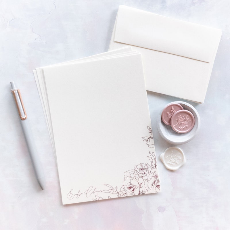 Letter Stationery - Etsy