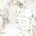 MELISSA | Wildflower Wedding Welcome, Floral Welcome Sign Download ...