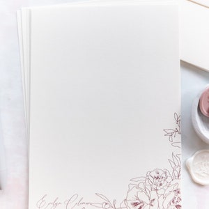 Sophisticated Letter Writing Stationery Set | Personalized Gift ...