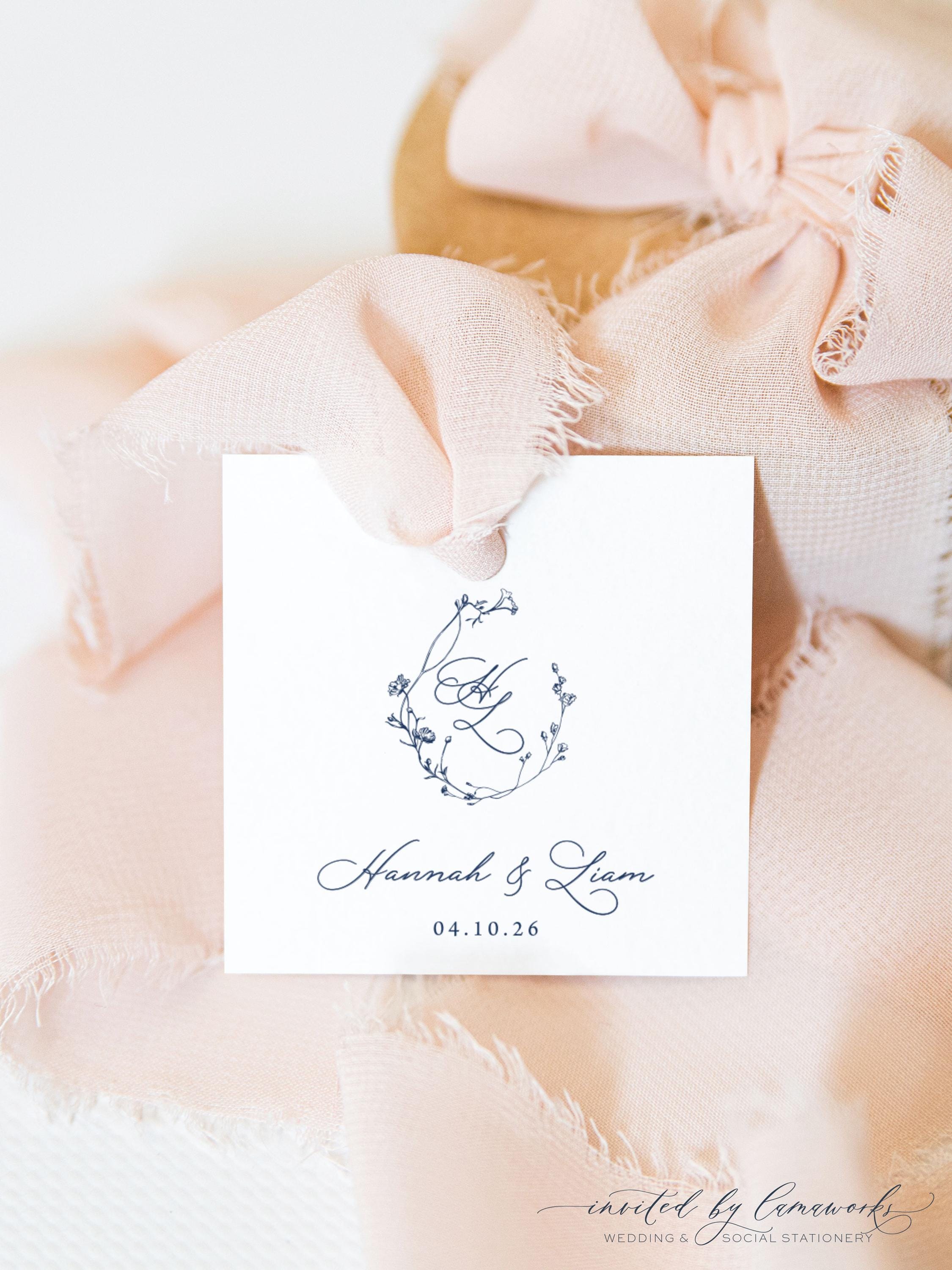 HANNAH | Printed Favor Tags - Custom, Personalized, Gift Tags, Everyday ...