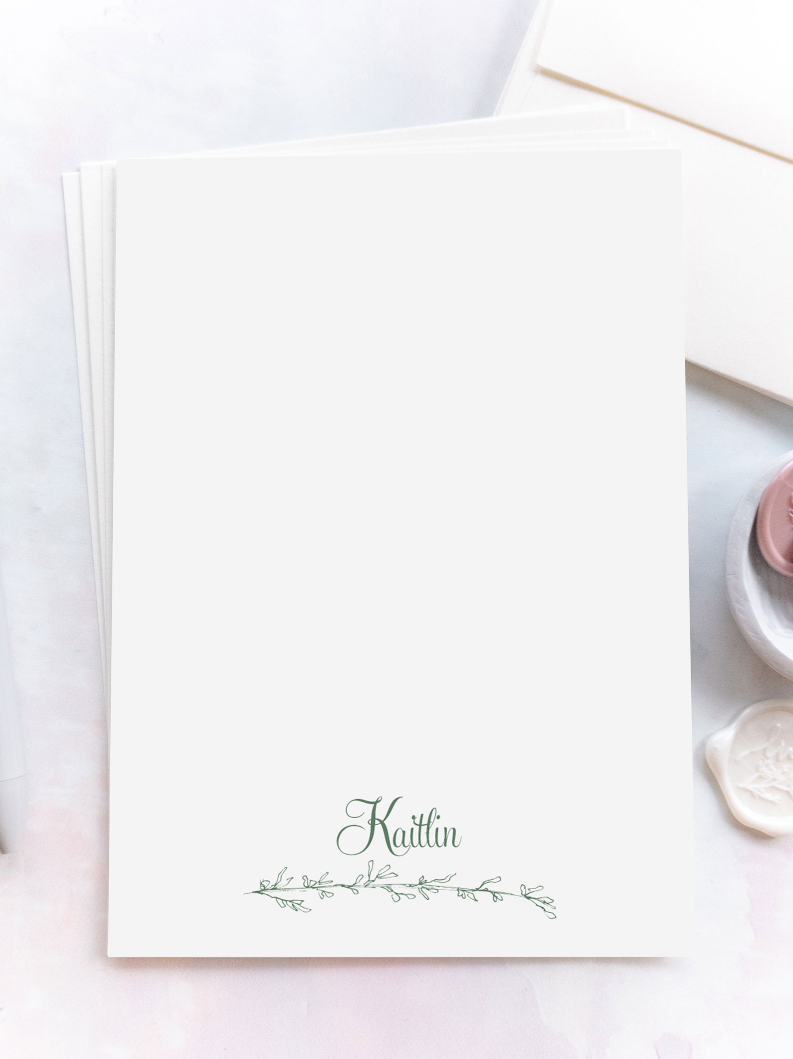 Elegant Letter Writing Stationery Set Personalized Gift | Etsy