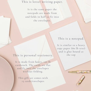 Sophisticated Letter Writing Stationery Set | Personalized Gift ...