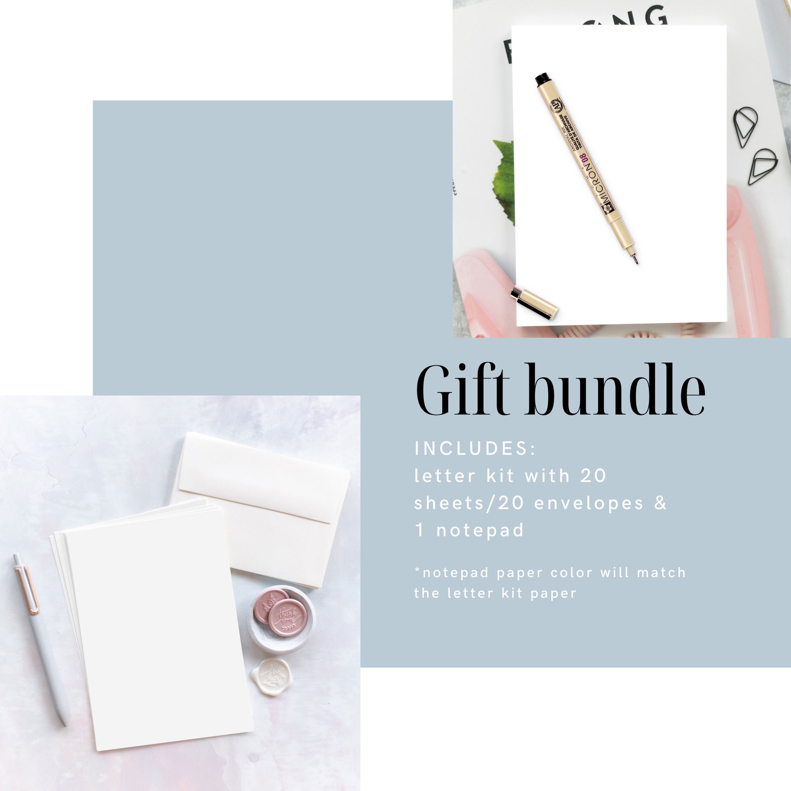 Elegant Letter Writing Stationery Set Personalized Gift - Etsy