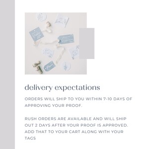 ANNIE | Personalized Gift Tags, Custom Gift Tags, Monogrammed Gift Tags ...