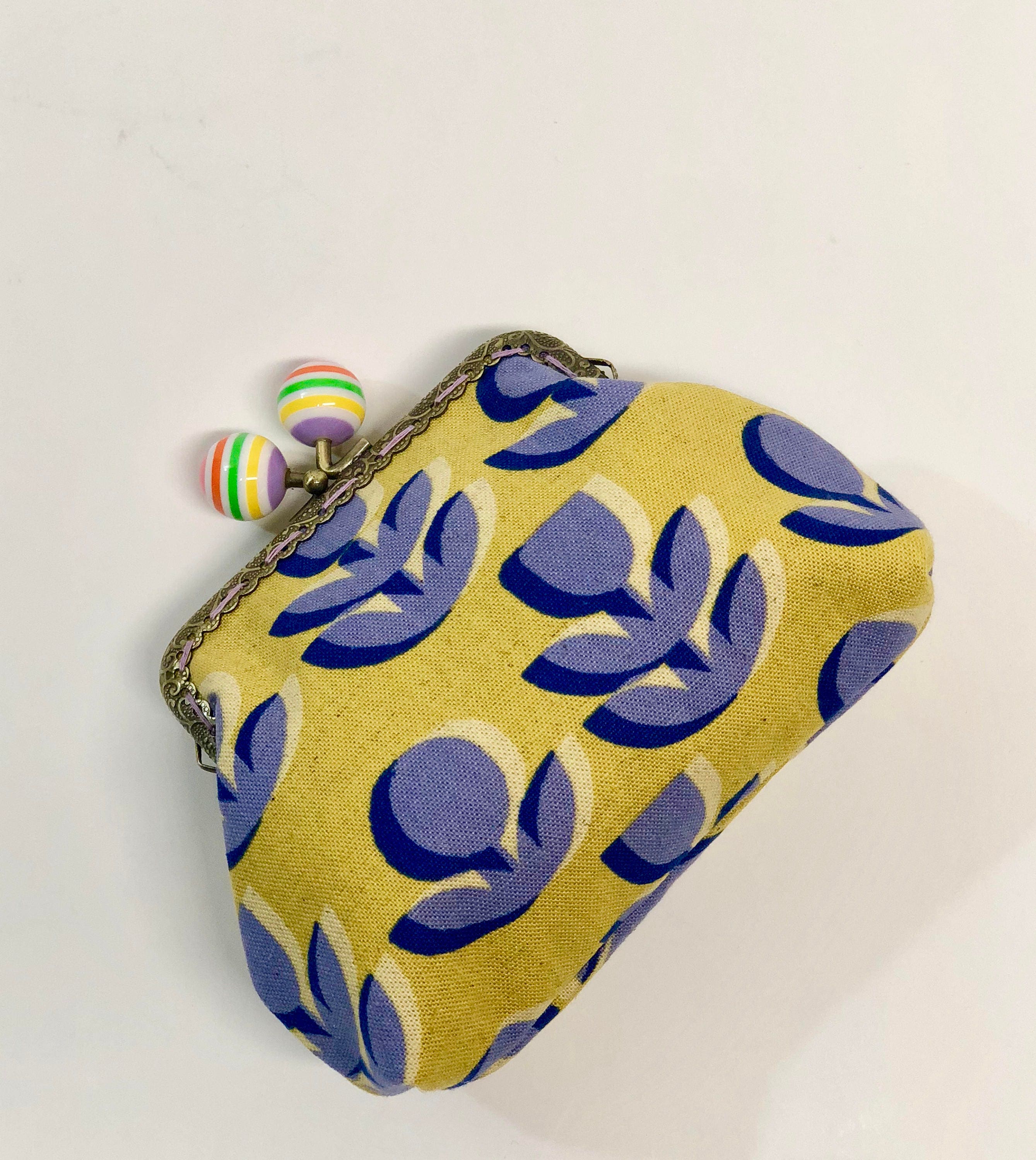 Rainbow Ball Coin Purse Purple - Etsy