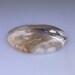 White, Beige, Flame Like Pattern Round Agate Cabochon, 46.14 Carats 005 ...