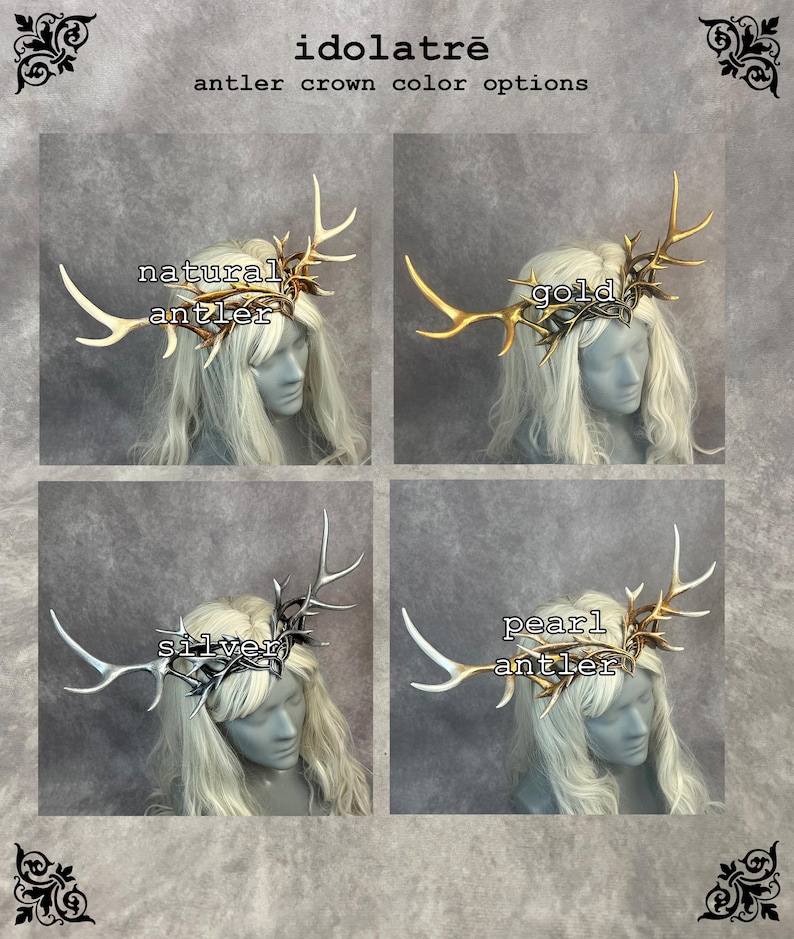 Acolyte Antler Crown - Etsy
