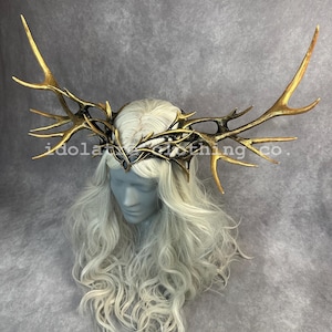 Druid Antler Crown - Etsy