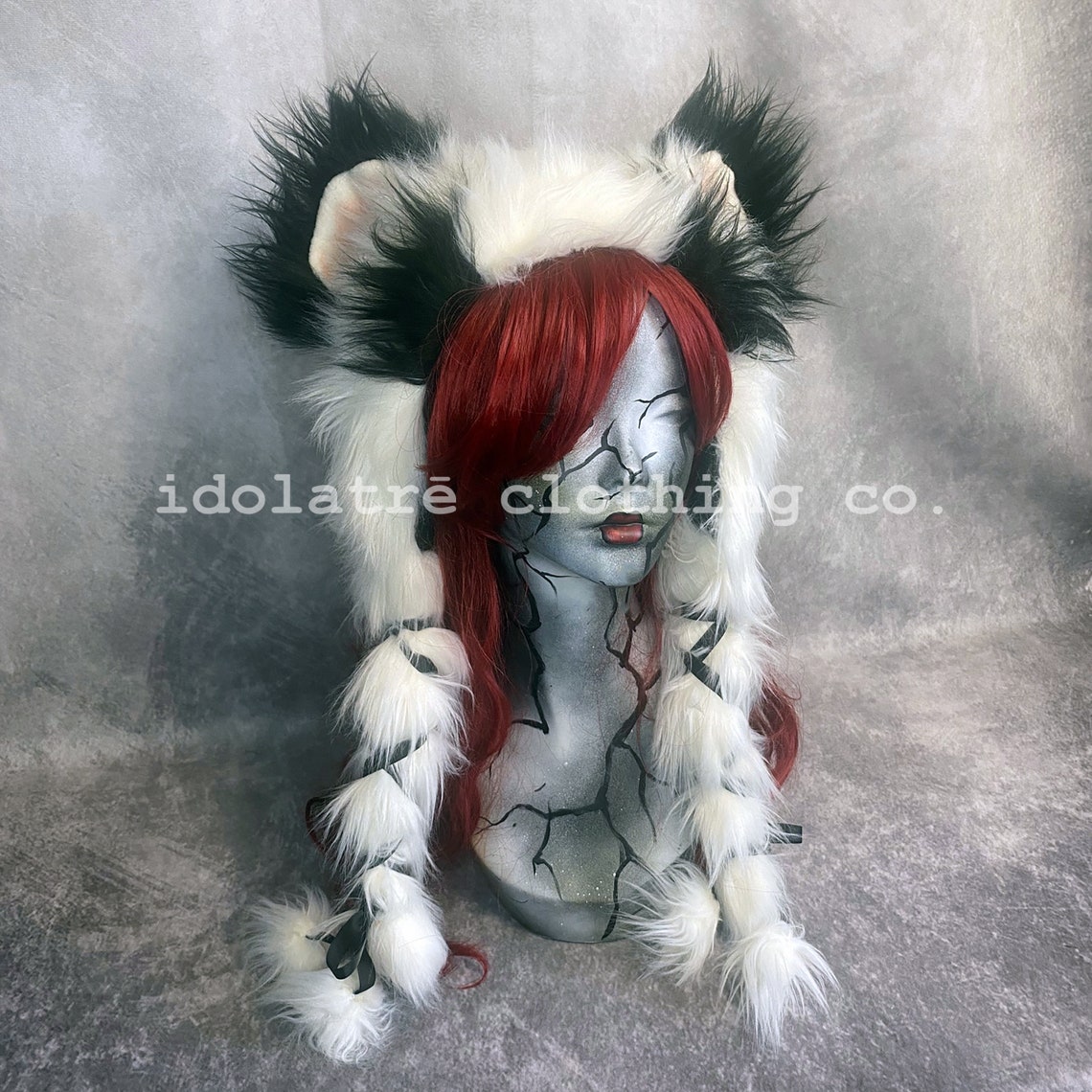 Panda Soft Sculpture Ear Hat - Etsy
