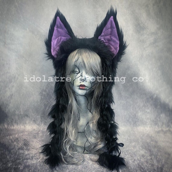 Bat Ear Soft Sculpture Hat - Etsy