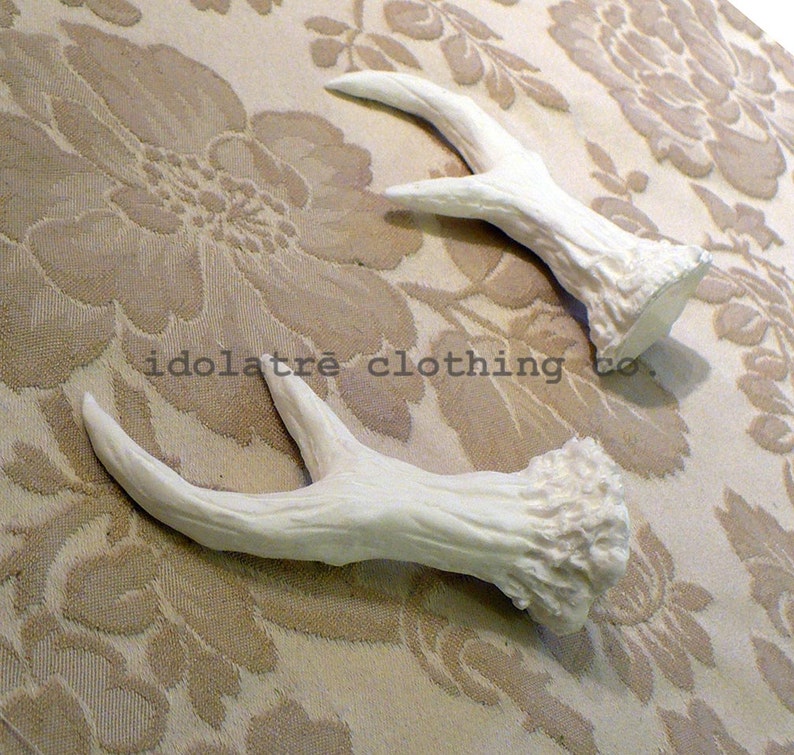 Unpainted Mini Antlers - Etsy