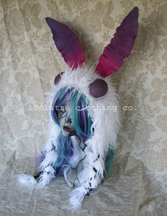Moth Light-up Soft Sculpture Poseable Antennae Hat - Etsy