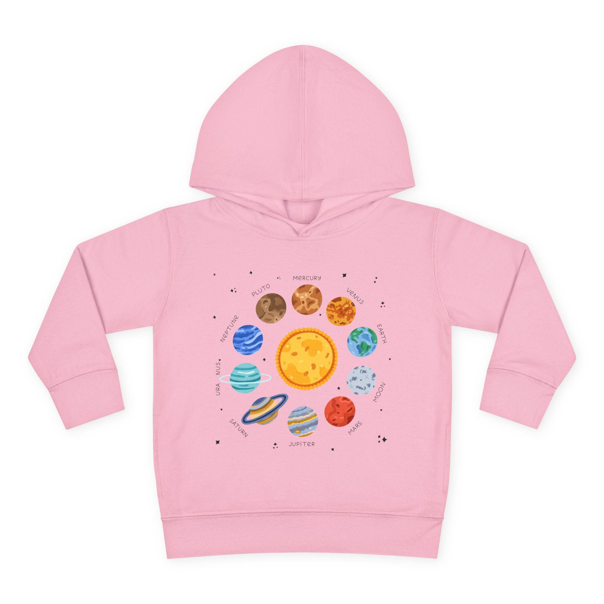 Kids Solar System Hoodie: Planet Print Space Sweatshirt - Etsy