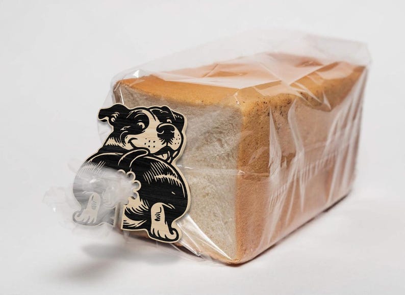 Cute Dogs Funny Butt Pose Bread Bag Clip Holder , Dogs Breeds, Cute ...