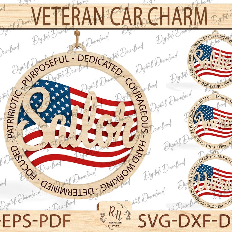 Veteran Laser File - Etsy