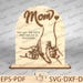 Personalized Mom and Kid Hands Sign Svg, Mom Day Decor Svg, Mom Gift ...