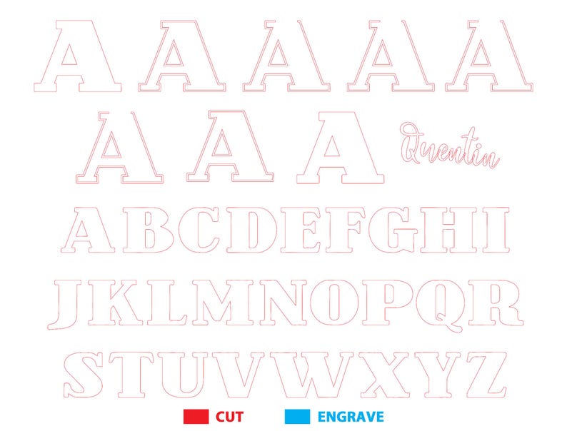 3D Letter Piggy Banks Bundle, Alphabet Piggy Bank Box, A to Z, 26 Money ...